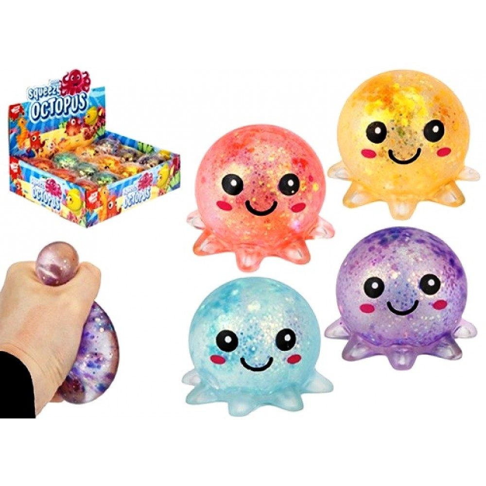 Octopus Glitter Squishy